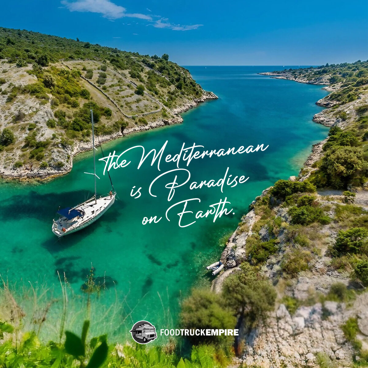 200+ Mediterranean Captions and Quotes About Food and Travel