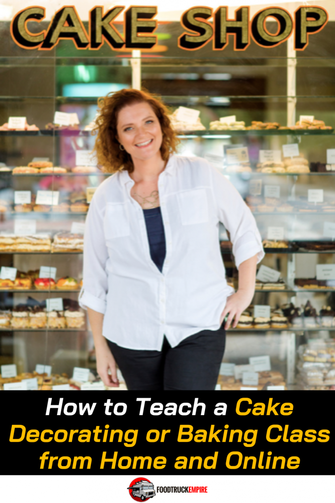 How to Teach a Cake Decorating or Baking Class from Home and Online
